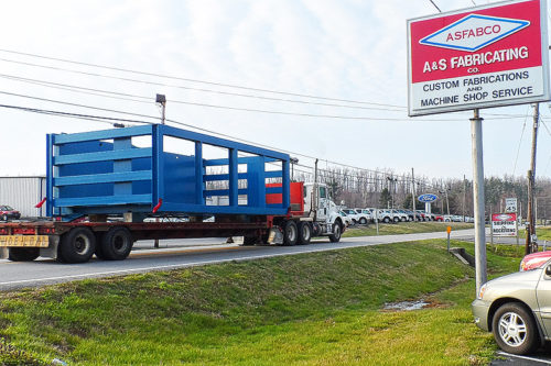 Fabricated Steel Sleeve Storage Rack for the Aluminum Industry ...